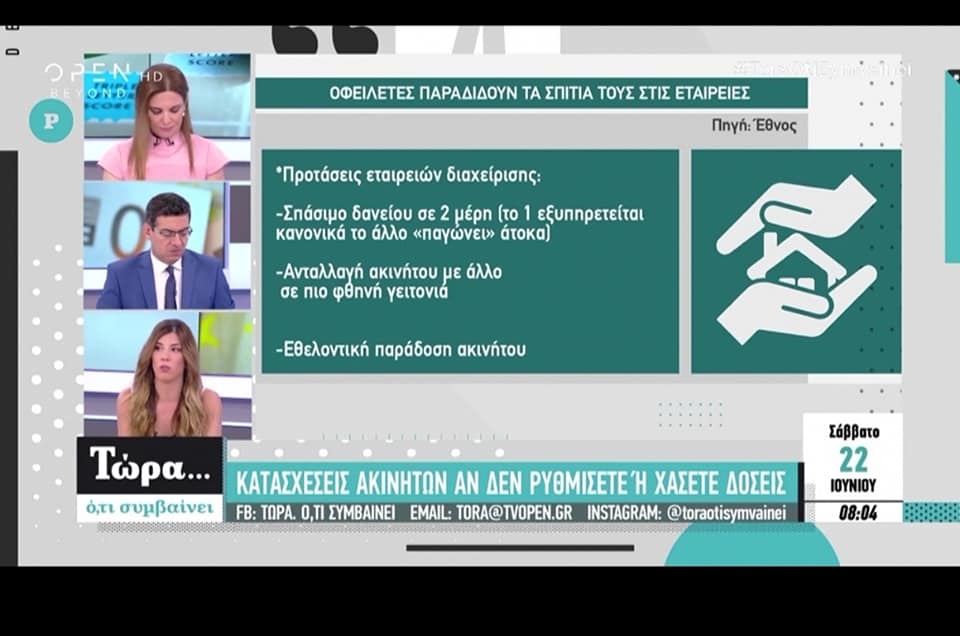 Η ΔΙΚΗΓΟΡΟΣ ΤΩΝ ΓΡΑΦΕΙΩΝ ΜΑΣ ΧΡΙΣΤΙΝΑ ΓΛΥΚΟΥ ΣΤΟ OPEN TV KAI THN ...